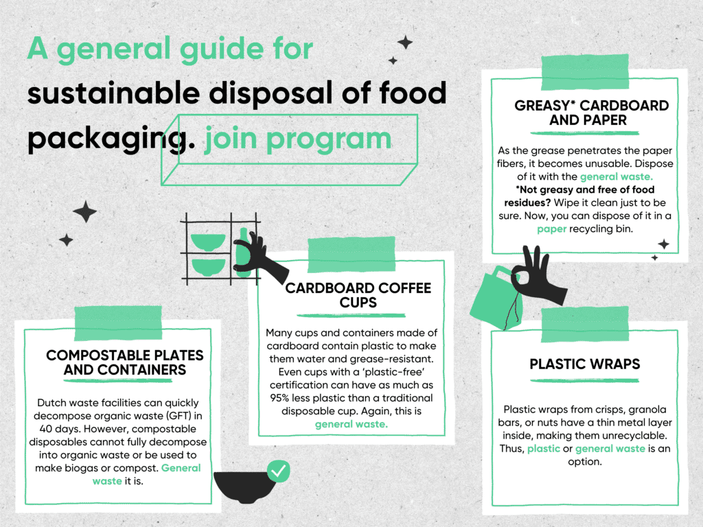 Guide to conscious disposal of food packaging - Join Program